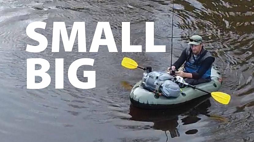 MAZA laiva LIELIEM copes PIEDZĪVOJUMIEM - Lars Monsen RiverCrosser 205 ...